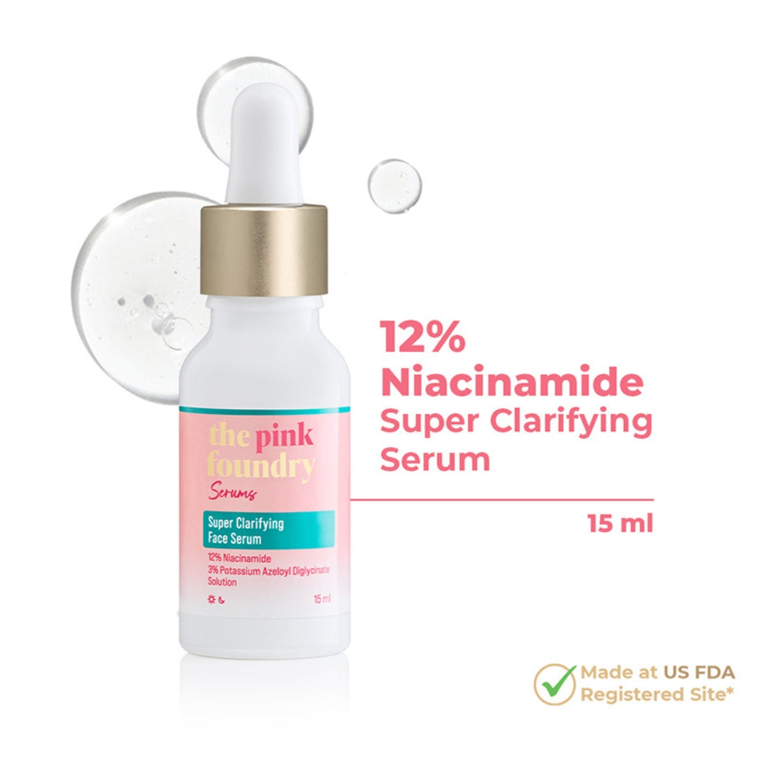 12% Niacinamide Mini Serum - Shop Travel Size Face Serum - The Pink Foundry